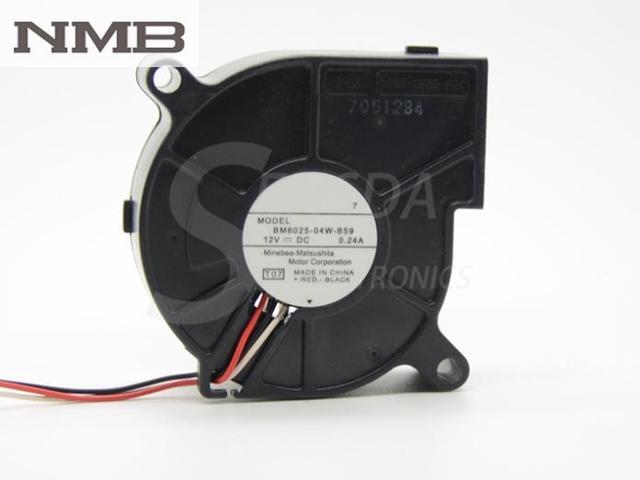 NMB BM6025-04W-B59 60mm DC 12V 0.18A 6CM blower centrifugal cooling ...