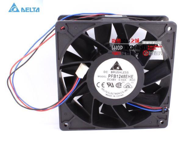 delta PFB1248EHE -ROO DC 48V 0.54A 12038 12cm 120mm converter stall alarm cooling fan - Newegg.com