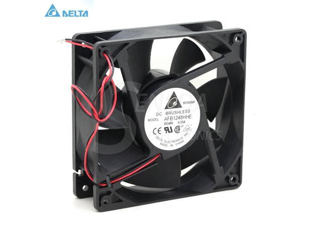 delta AFB1248HHE 12038 12cm DC 48V 0.23A server case industrial inverter fans blower cooler ...