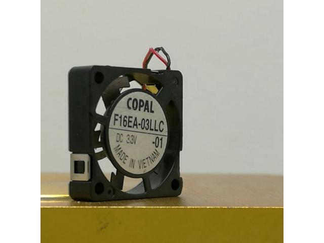 high-precision mini micro cooling fan F16EA-03LLC Copal 1.6cm 16mm Dc 3.3V 1605 metal leaf high ...