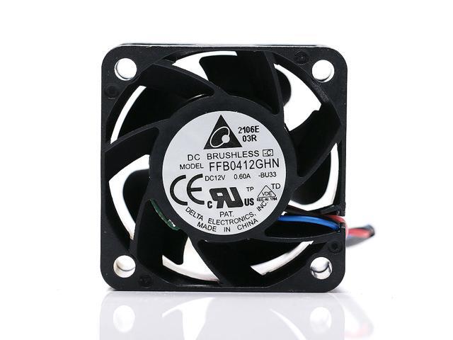 Delta FFB0412GHN 4028 40mm 4CM DC 12V 0.60A 4-Wire PWM axial Cooling ...