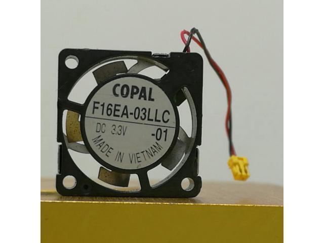 high-precision mini micro cooling fan F16EA-03LLC Copal 1.6cm 16mm Dc 3.3V 1605 metal leaf high ...
