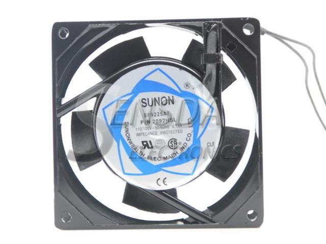 Sunon SF9225AT 2092HSL 9025 9225 9cm 90mm AC 110V server case cooling ...