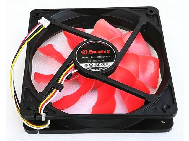 120mm cooling fan 12cm 12025 12cm fan ed122512h 12V 0.30a power supply ...