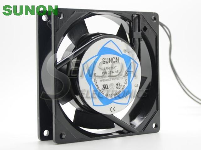 Sunon SF9225AT 2092HSL 9025 9225 9cm 90mm AC 110V server case cooling ...