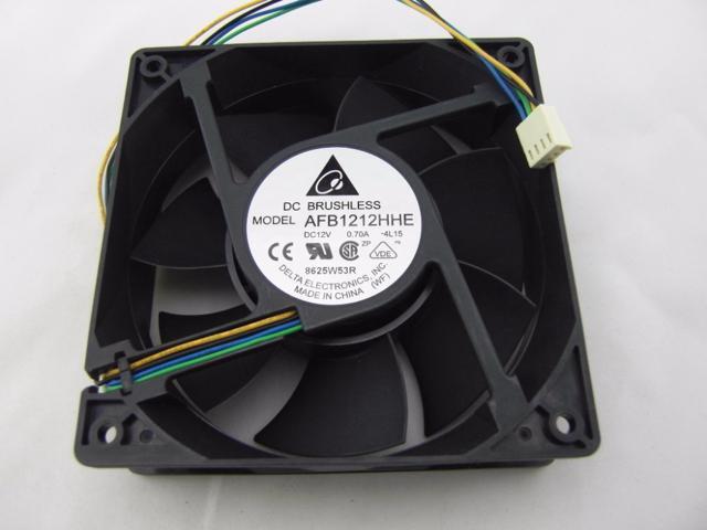 delta AFB1212HHE 12038 4-wire PWM intelligent temperature control 12V 0.7A 120x120x38MM - Newegg.com