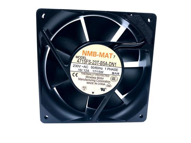 230V fan NMB fan 4715FS-23T-B5A-DN1 120*120*38mm 17/15W 0.16A/0.12A ...