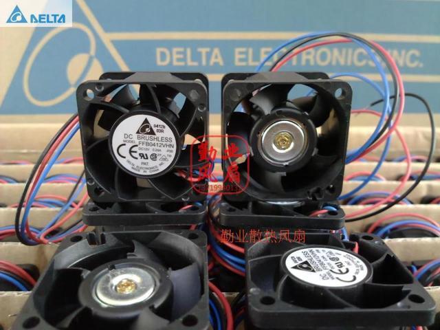 delta FFB0412VHN 4028 40*40*28MM 4CM 12V 0.24A 3-Pin DC Cooling Fan ...