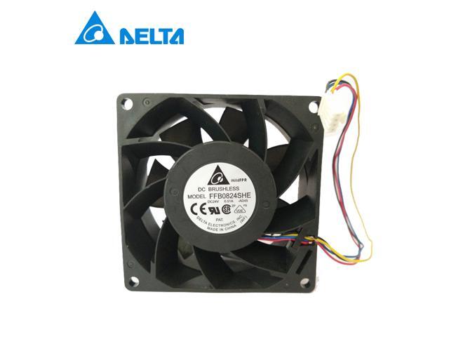 Delta converter 8CM fan IPC 8038 24V 0.51A FFB0824SHE double ball 80*80*38mm - Newegg.com