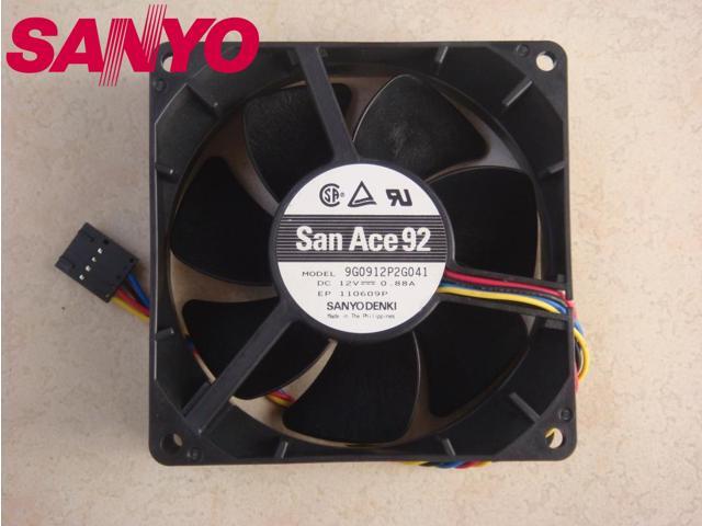 1pcs 9G0912P2G041 12V 0.88A 9032 9cm 90*90*32mm server cooling fan ...