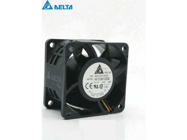 Delta 6CM winds of 6038 12V 1.80A AFC0612DE PWM fan speed control intelligent 60*60*38mm ...