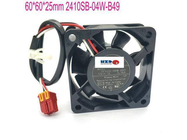 2410SB-04W-B49 12V 0.14 radiating cooling fan 6025 XQG72-VD72ZS/XS/GS/ZN washer washing machine ...