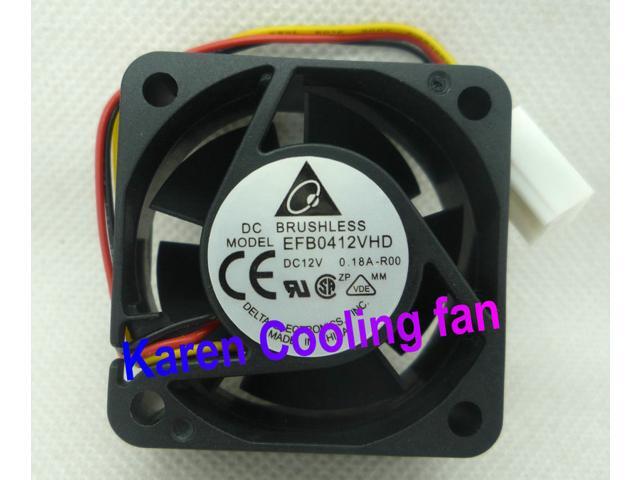 delta 4020 12v 0.18a EFB0412VHD -R00 3WIRE Cooling Fan 40*40*20MM Alarm signal - Newegg.com