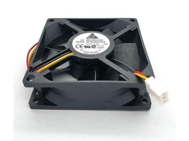 DELTA 8CM AFB0824SH -F00 R00 8025 24V 0.33A Cooling fan 80*80*25MM 3wire - Newegg.com