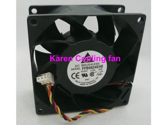 DELTA 8CM 80*80*38MM FFB0824EHE -R00 FFB0824EHE-F00 8038 24V 0.75A ...