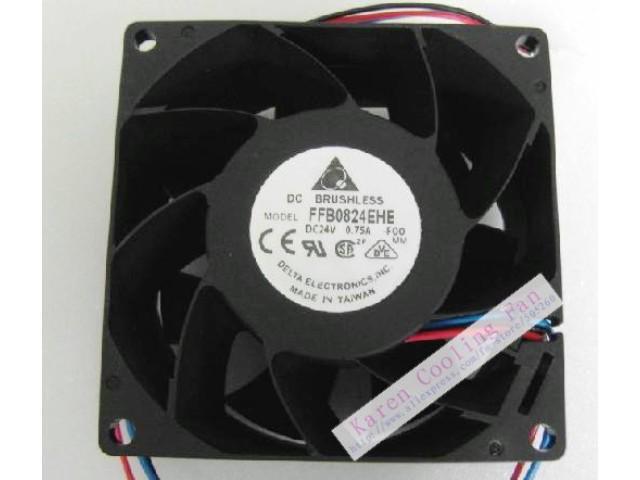 DELTA 8CM 80*80*38MM FFB0824EHE -R00 FFB0824EHE-F00 8038 24V 0.75A ...