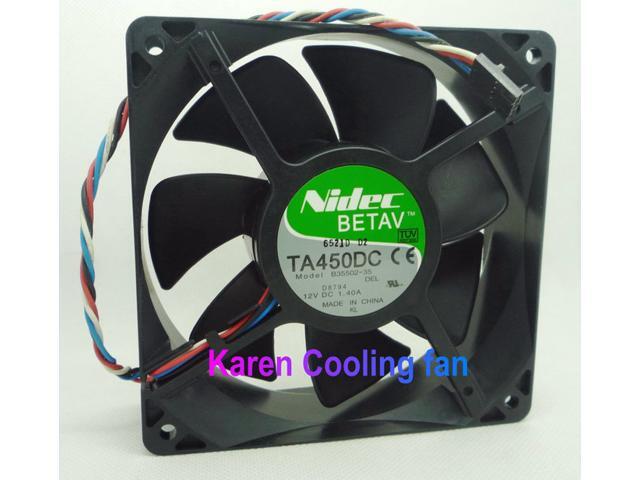 Nidec 12cm 12038 12V 1.4a TA450DC B35502-35 cpu cooler heatsink axial ...