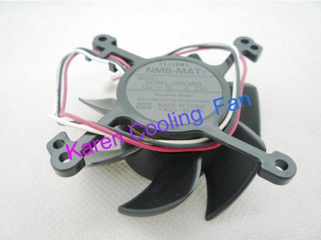 NMB 6cm 6025 12V 0.23A 2410EL-04W-B59 2410EL-04W-M59 H328E projector ...