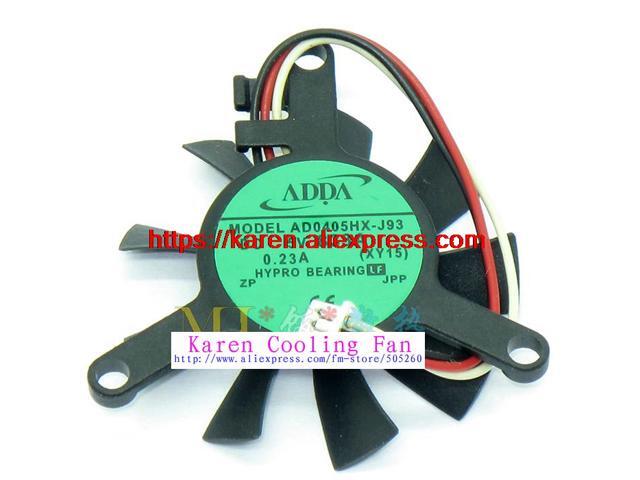 ADDA AD0405HX-J93 5V 0.23A 3 wires Graphics cooling fan - Newegg.com