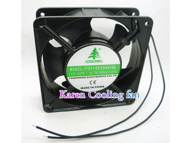 12cm FSY13B110H FSY12038HA1BL 50/60Hz 110v-120v 0.26A RD45-121 12038 ...