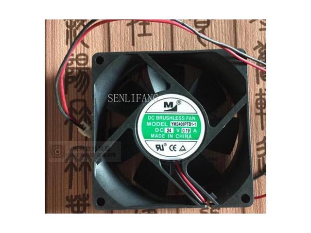 NEW YM YM2408PTB1-1 802524V 0.19A 8CM Frequency converter cooling fan ...