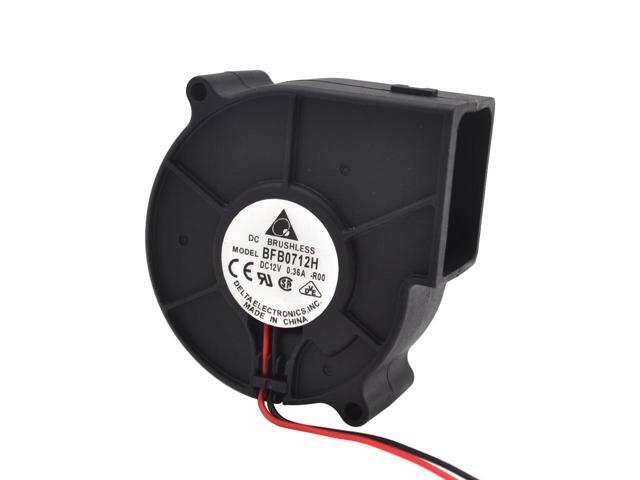 Delta BFB0712H 7530 12V 0.36A projector turbofan cooling fan 75* 75 ...