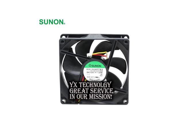 SUNON New KD1209PTB2 9CM 9225 12V 1.6W mute durable chassis fan speed 92*92*25mm - Newegg.com