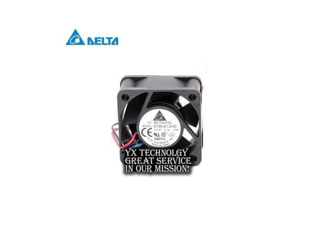 Delta New 4cm EFB0412HD 4020 12V 0.12A three wire fan speed switch for 40*40*20mm - Newegg.com