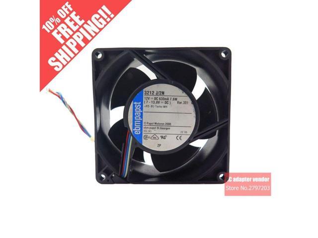 ebm papst 3212 J\/2N 9238mm DC 12V 7.6W server cooling fan cooling fan ...