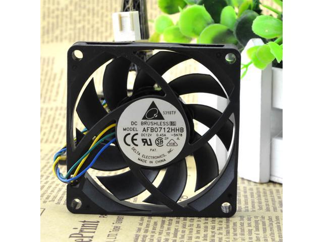 Original Delta AFB0712HHB 0.45A AMD CPU Radiator 7015 4-pin PWM Ball ...
