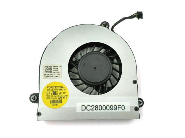 New Laptop Fan For Dell Alienware M17X R3 R4 R5 Series CPU Cooling Fan ...