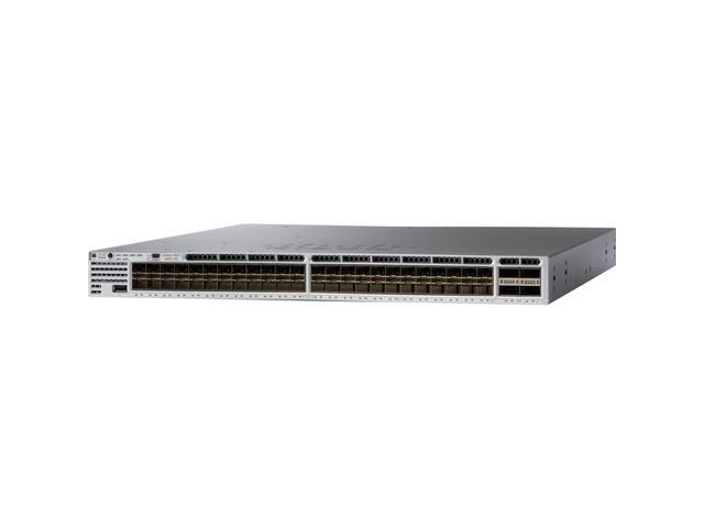 Cisco Catalyst 3850 48 Port Full PoE w/ 5 AP License IP Base - Newegg.com