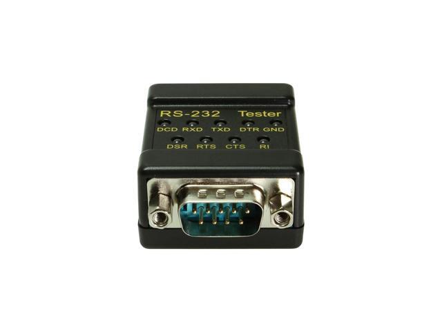 CableMax RS-232 LED link Tester DB-9 Male to DB-9 Female - Newegg.com