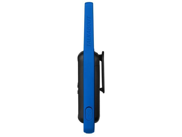 Motorola T800 Two-Way Radio - 56KM Bluetooth Model 2 Pack, Black/Blue ...