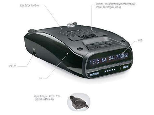UNIDEN DFR7 DFR7 Ultraperformance Super-Long-Range Laser/Radar Detector ...