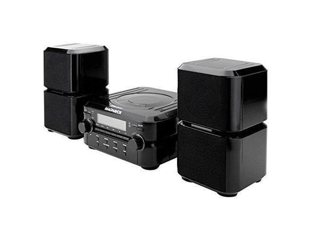 Magnavox Mm435 Black 3Pc Cd Shelf Stereo System Am Fm Radio - Newegg.com