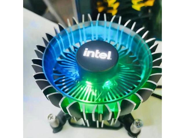 Genuine Intel Laminar RH1 Heatsink Cooler LED Cooling CPU Fan ARGB for ...