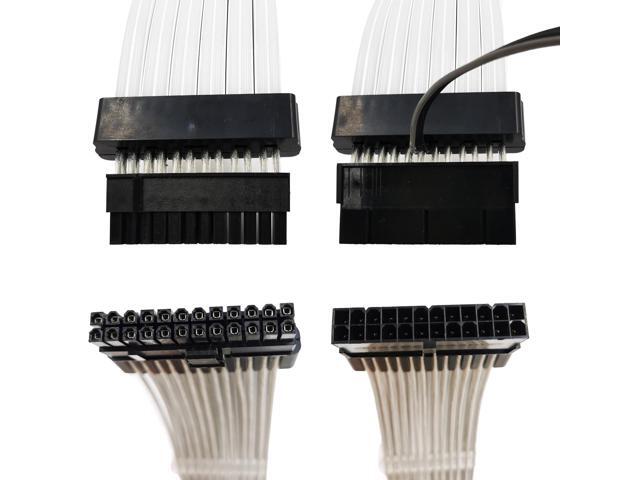 Airgoo Addressable RGB PSU Cable Extension Kit, 24 Pin ATX Cable With ...