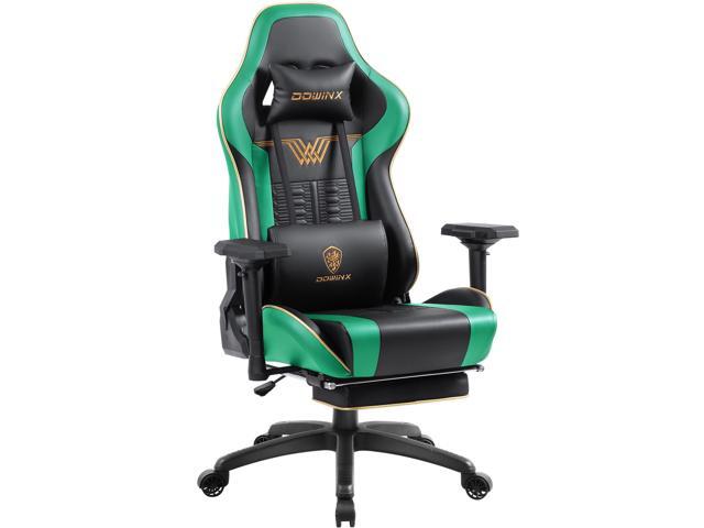 Dowinx Gaming Chair High Back Computer Chair with Footrest, Breathable ...