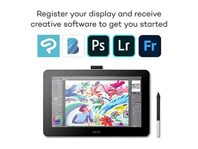 Wacom DTC133W0A One Digital Drawing Tablet with Screen, 13.3 Inch Graphics Display for Art and ...