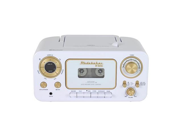 Studebaker - BT Series Portable Bluetooth CD Player with AM/FM Stereo ...