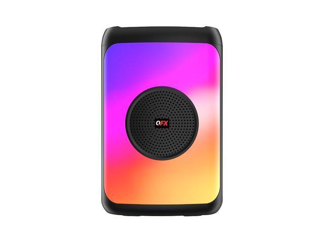 QFX - Portable Bluetooth Rechargeable Speaker with LMS Liquid Motion ...