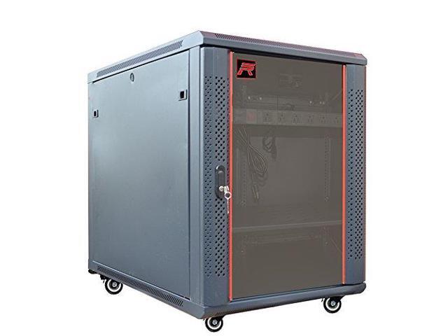 Sysracks 12U 35" Deep Server IT Network Enclosure Rack Lockable Cabinet ...