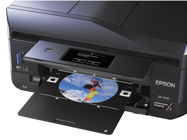 Epson XP-830 Wireless Color Photo Printer Scanner, Copier & Fax ...