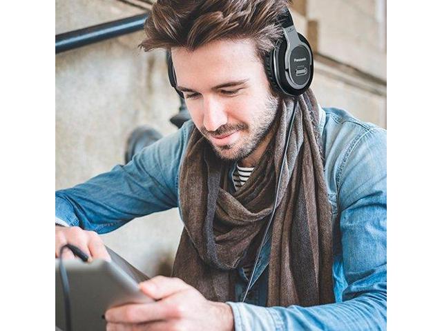 Panasonic DJ Style Monitor Headphones RP-HTF600-S - Newegg.com