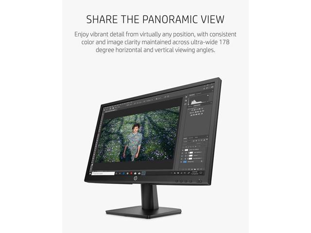 Refurbished: HP V241ib 23.8" Full HD 1920x1080 Monitor IPS 60Hz 14ms ...