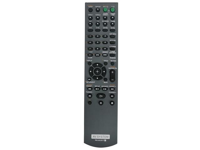 RM-AAU017 Replaced Remote fit for Sony AV Receiver HT-SF2000 HT-SS2000 ...