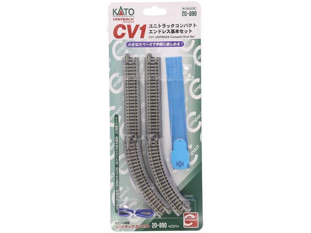 Kato N Scale Unitrack Compact CV-1 Oval Track Set - Newegg.com