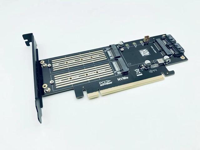 SATA M.2 Adapter PCIE M.2 to SATA SSD M.2 SATA Adapter NVME M Key ...