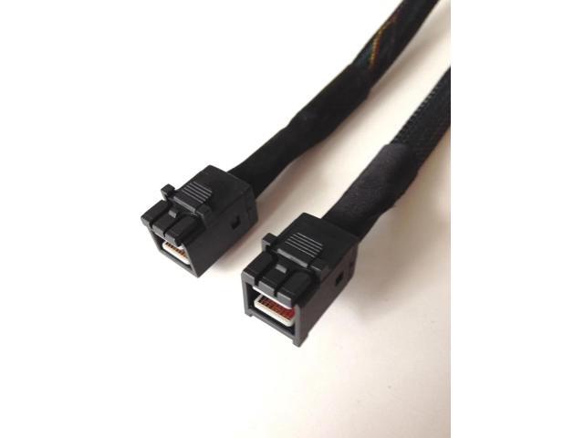 MiniSAS HD SFF 8643 to SFF 8643 Data Cable 50cm 80cm Internal SFF 8643 ...